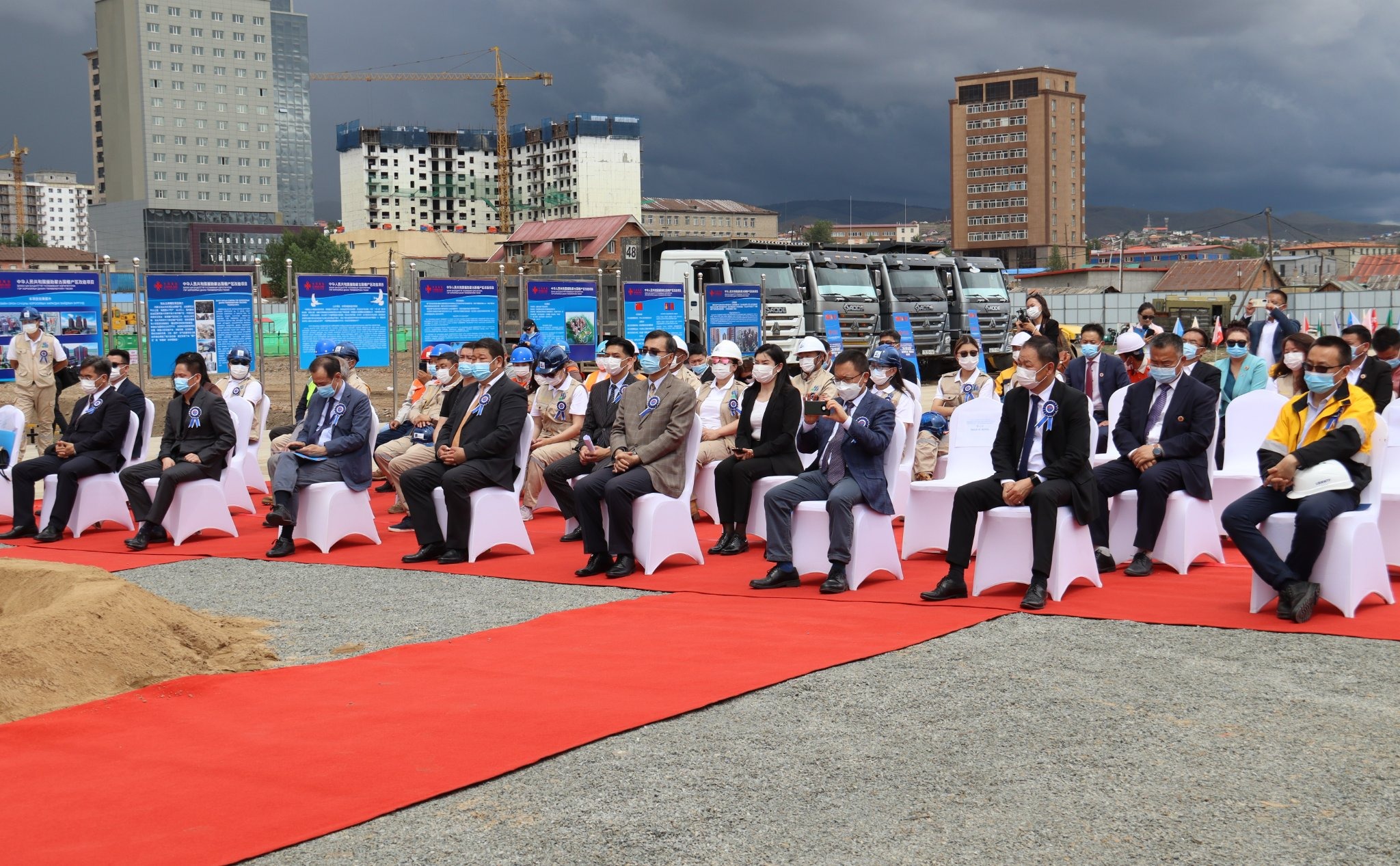 Ногоон нуур 1008 айлын орон сууц төслийн барилгын ажил эхэллээ